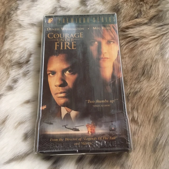 COURAGE UNDER FIRE (VHS, 1997) Denzel Washington, Meg Ryan £6.05 ...