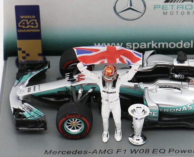SPARK MODELS S5054 Mercedes AMG F1 W08 EQ Power +Mexican GP 2017 World ...