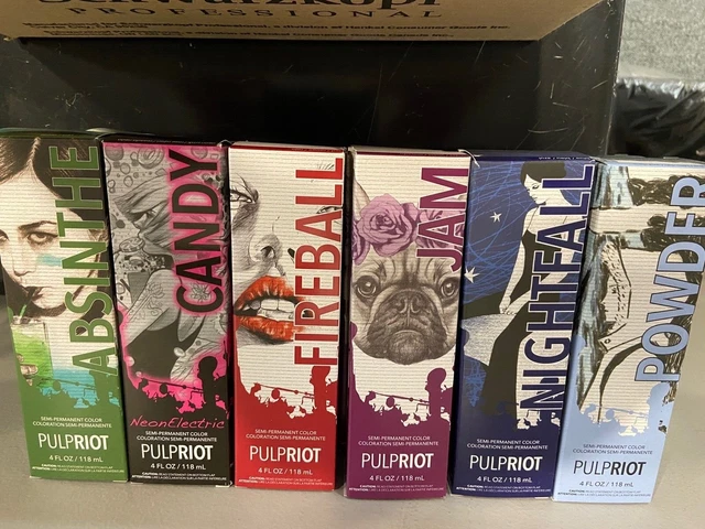 PULP RIOT SEMI Permanent Professional Direct Hair Color 4oz (Select any ...