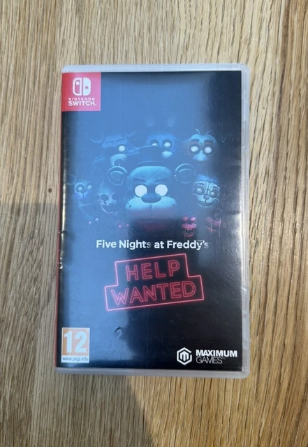 FNAF FIVE NIGHTS at Freddy's Help Wanted Nintendo Switch £10.00 ...