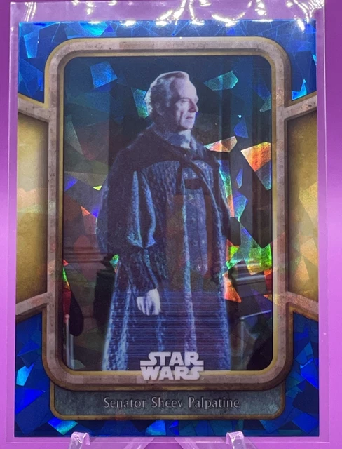 2024 TOPPS STAR Wars Zaffiro #10 Senator Sheev Palpatine EUR 11,21 ...