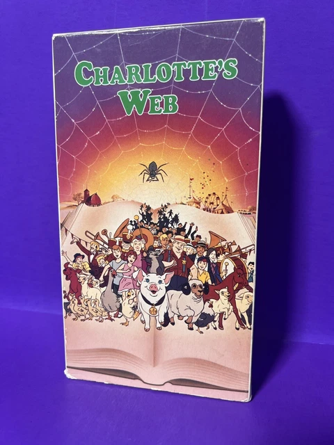 CHARLOTTE'S WEB - Vintage VHS Classic Movie Tape 1973 Color HiFi ...