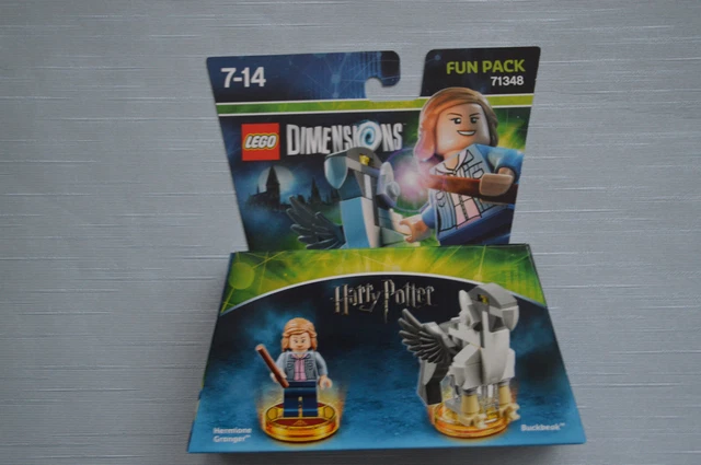 LEGO DIMENSIONS FUN Pack 71348 Hermione Granger Buckbeak (New sealed ...