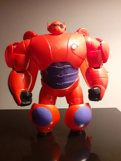 DISNEY PIXAR BIG HERO 6 DELUXE BAYMAX 12" FIGURE w SOUND & LIGHT BANDAI ...