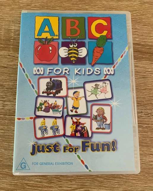 ABC FOR KIDS Compilation - Just For Fun! (DVD, 2004) Bananas Pyjamas ...
