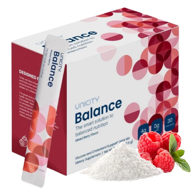 UNICITY BALANCE NATURAL Mixed Berry, 30 Stick Packs £30.71 - PicClick UK