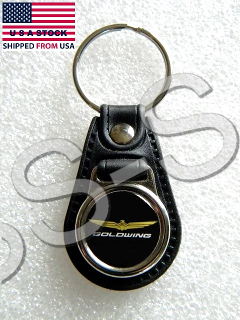 HONDA GOLD WING Key Fob Motorcycles Patch Ring Pin Tourer Boxer Gl ...