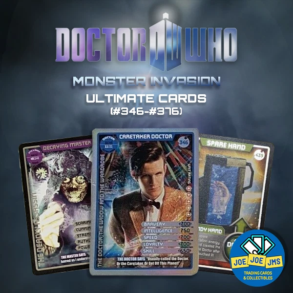 DR DOCTOR WHO Monster Invasion - Pick Ultimate Limited Edition Cards ...