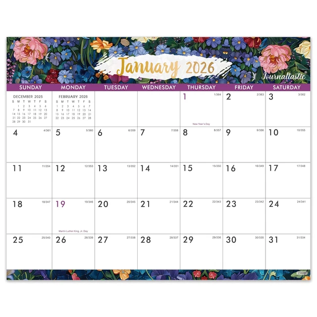 2026 CALENDAR - Magnetic for Refrigerator, Jan.2026 - Dopamine Color £ ...