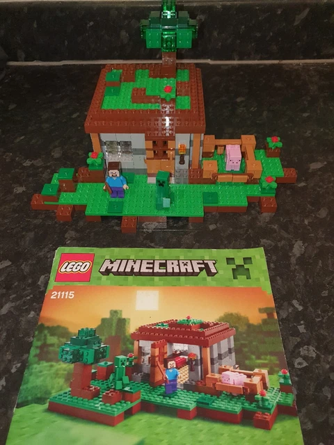 LEGO MINECRAFT HOUSE (21115) 100% complete with instructions £35.00 ...