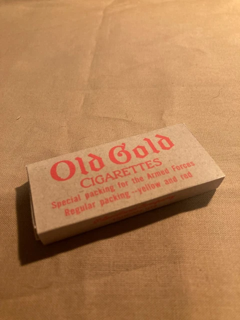 WWII US ARMY Marine Corps K-Ration ,10-in-1 ration Old Gold $5.99 ...