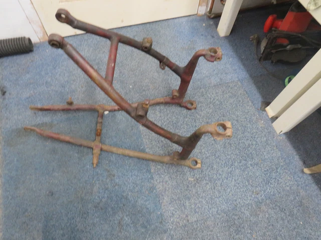 BSA B31 PLUNGER rear frame original £200.00 - PicClick UK