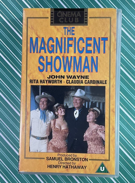 THE MAGNIFICENT SHOWMAN VHS Video Tape £7.50 - PicClick UK