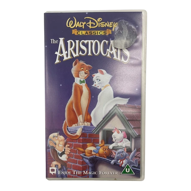 WALT DISNEY CLASSICS The Aristocats VHS Video Vintage Classic Animation ...