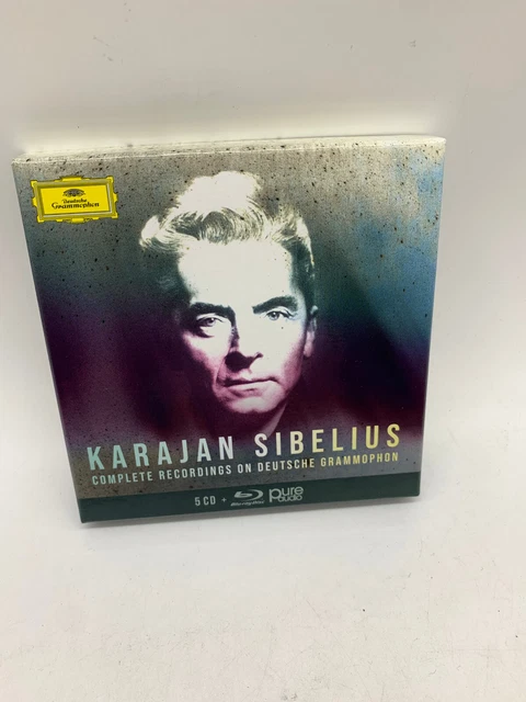 SIBELIUS/KARAJAN: COMPLETE RECORDINGS on Deutsche Grammophon 5CD + Blu-Ray Box $34.99 - PicClick CA