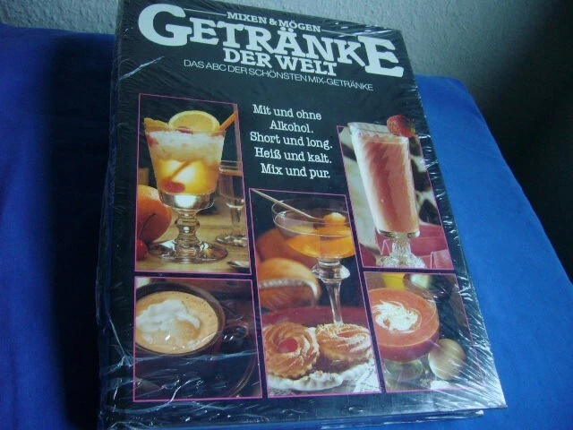 GETRÄNKE D. WELT,REZEPTBUCH,NEU,NOCH verpackt,das ABC der schönsten Mix ...