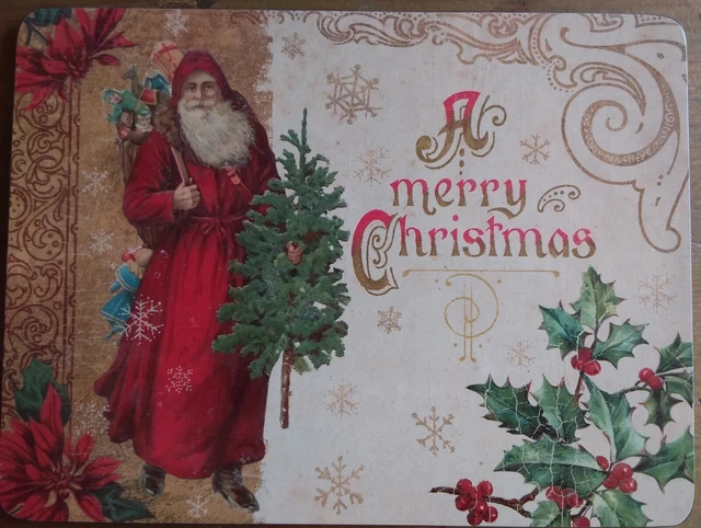 PIMPERNEL SANTA FATHER CHRISTMAS SINGLE PLACEMAT to match SPODE XMAS ...