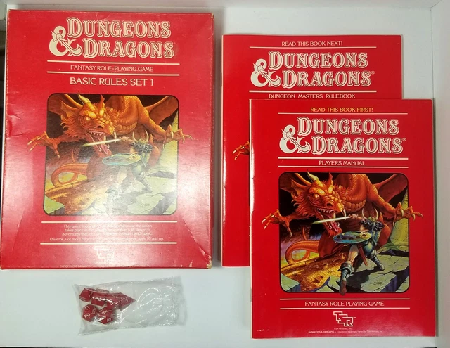 Dungeons Dragons Set 1 Basic Rules FOR SALE! - PicClick UK