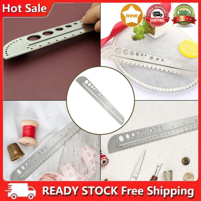 STAINLESS STEEL RULER Precision Metric Ruler Quilting Ruler Measure ...