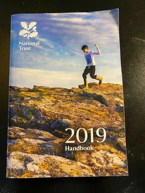 NATIONAL TRUST GUIDEBOOK Handbook 2019, paperback book normally 9.99 £0 ...