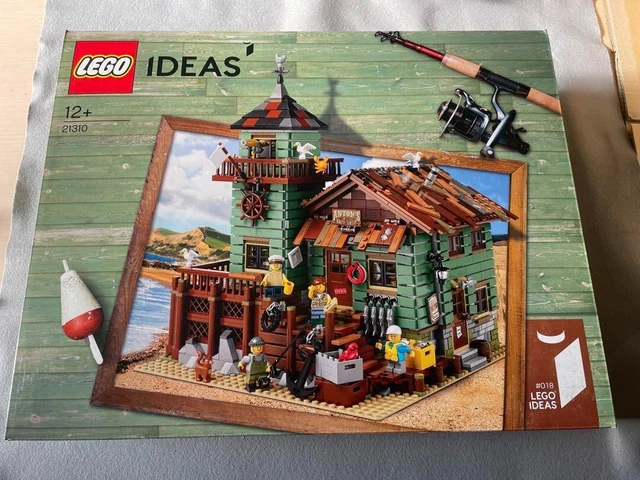 LEGO IDEAS SERIES Old Fishing Store 21310 Occasion avec boîte manuelle ...