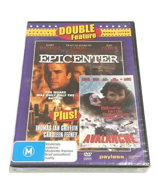 DOUBLE FEATURE DVD Epicenter + Avalanche BRAND NEW SEALED $11.00 ...
