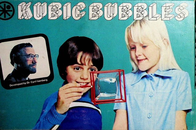 KUBIC BUBBLES RARE vintage 1976 game physics Dr Isenberg Cochranes of ...