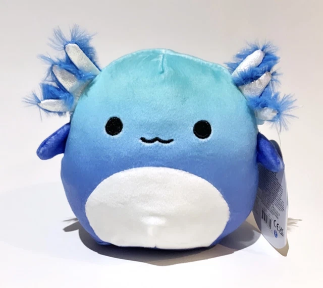 BNWT SQUISHMALLOW 5” Miss V Blue Axolotl Aqua HTF Rare Axo Brand New ...