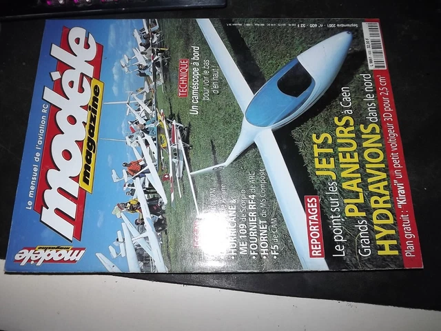 0104 MODÈLE MAGAZINE n°600 Plan encarté : Kiravi / Essai BLUE MAX de ...