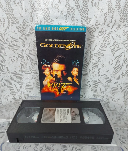 GOLDENEYE 007 VHS Video Tape 1999 Pierce Brosnan James Bond Movie Golden Eye £6.47 - PicClick UK