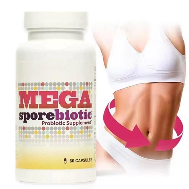 MEGA SPOREBIOTIC NATURAL Probiotic Supplement MegaSporebiotic - 60Caps £7.86 - PicClick UK