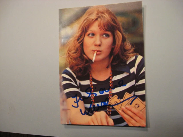 AUTOGRAMM VON JULIANE Werding der 1970.Jahre im Original-Handsigniert ...