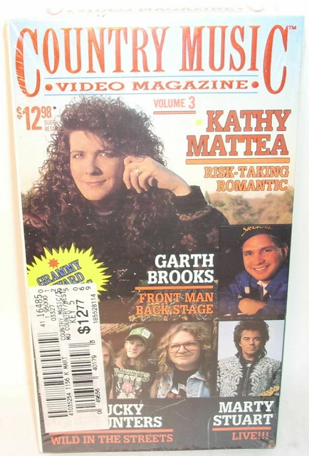 COUNTRY MUSIC VIDEO Magazine (VHS TAPE) Volume 3 Brand New SEALED 1991 ...
