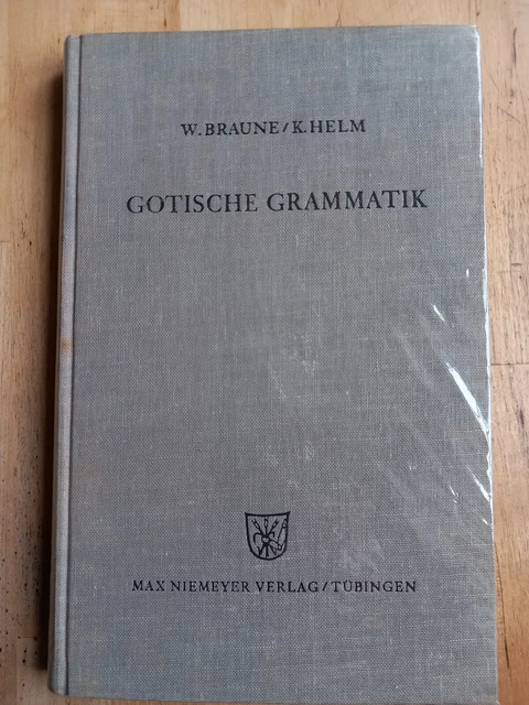 1956 GOTISCHE GRAMMATIK GOTHIC LANGUAGE LANGUES GERMANIQUES Germanic ...