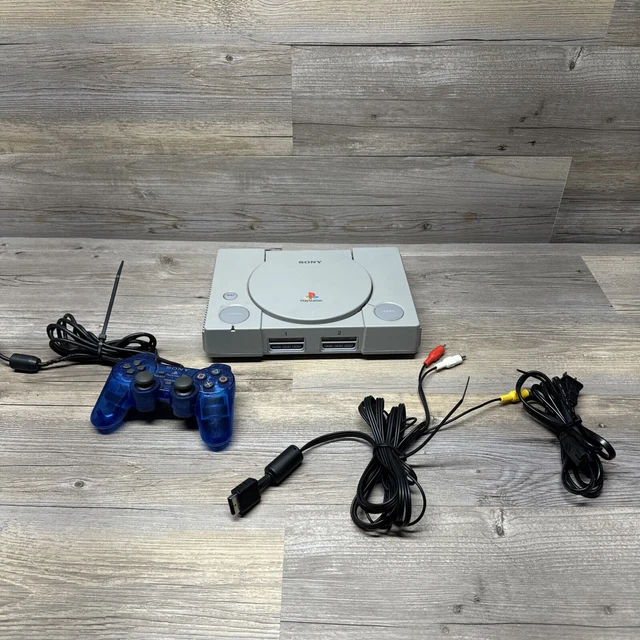 SONY PLAYSTATION 1 PS1 Gray Console Gaming System SCPH-7001 Tested ...