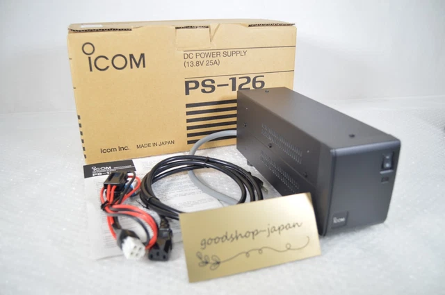 ICOM PS-126 POWER Supply for IC-7300, IC-7100 Tested Excellent W/Power ...