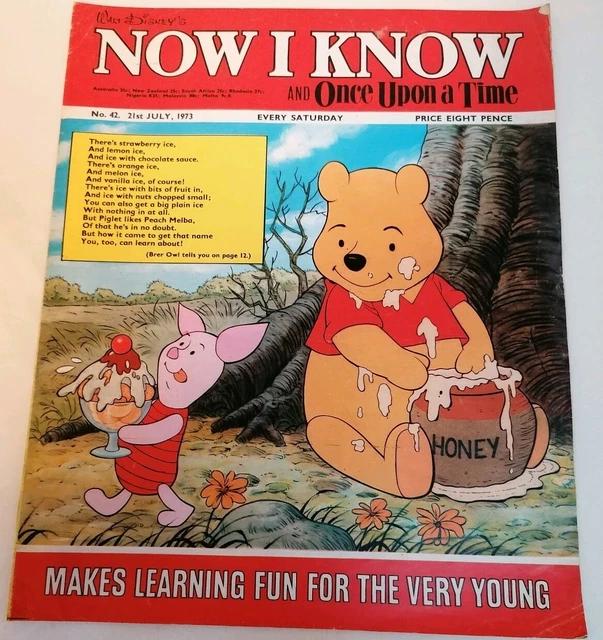 MAGAZINE - VINTAGE Magazine Walt Disney's Now I Know No. 42 21st July ...