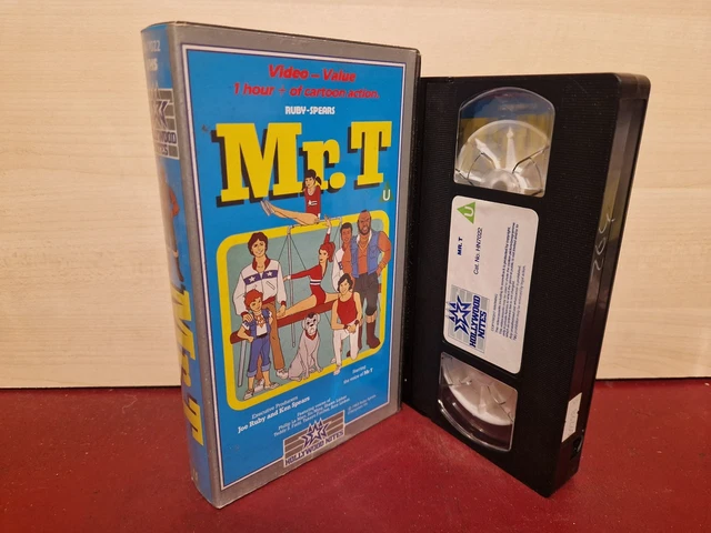 MR. T - 1 Hour of Cartoon Action - Animated - PAL VHS Video Tape (H19 ...