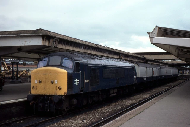 6X4 COLOUR RAILWAY photograph Class 45 45102 at Derby 08.80 £1.00 ...