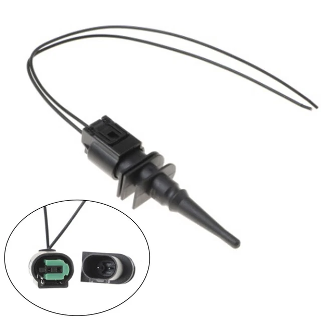 UNIVERSAL FITMENT OUTSIDE Temperature Sensor and Wiring Connector for ...