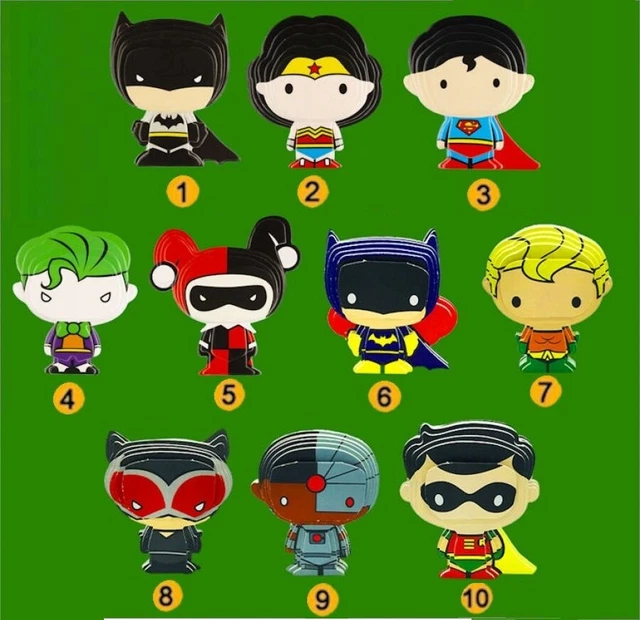 LOT 10 FIGURINES DC COMICS Happy meal McDonald's NEUF sous emballage 9 ...