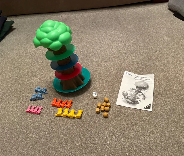 RAVENSBURGER WINNIE THE Pooh Tip ‘N’ Topple Game £2.80 - PicClick UK