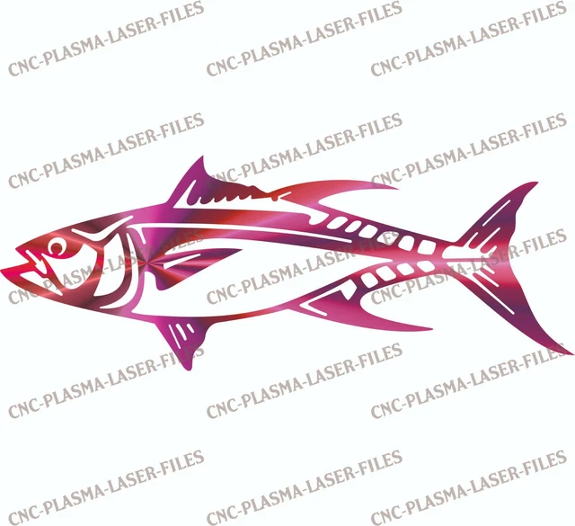 PANNEAU FISH DXF pour plasma laser jet d'eau routeur traceur prêt à ...