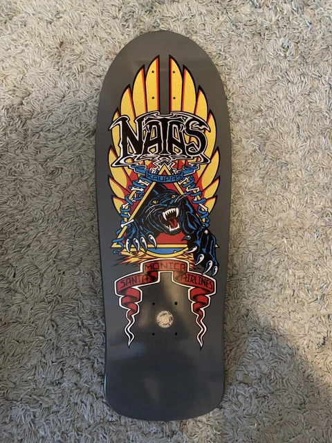 SMA / SANTA Cruz Natas Kaupas Panther Reissue Deck Metallic Black. EUR ...