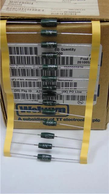 10 X WELWYN W21-68RJA05 68 Ω ohms fil de résistance enroulé 3 watts ± 5 ...