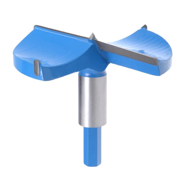 FORSTNER WOOD BORING Drill Bits 100mm Dia Hole Saw Carbide Round Shank ...