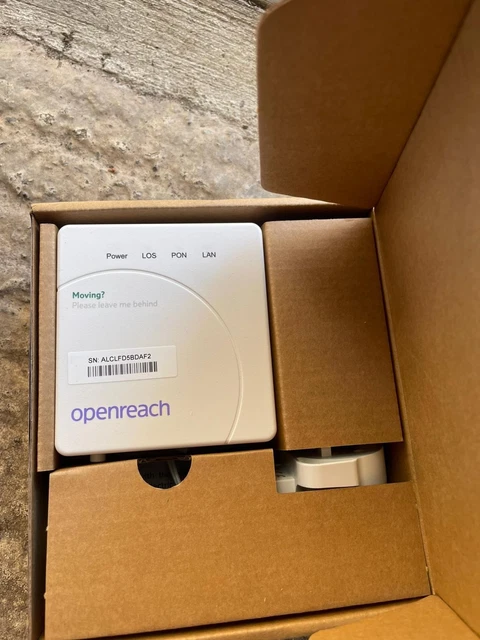 NOKIA-ONT G-010G-R OPENREACH Optical Fibre GPON Terminal BNIB £8.64 ...