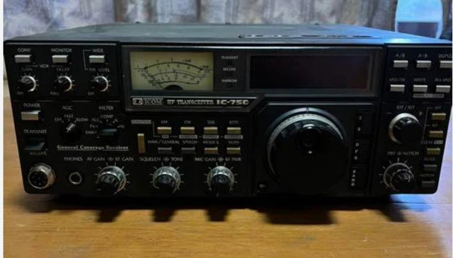 ICOM IC-750A 100W All Mode HF Transceiver SSB AM FM MIJ EUR 330,47 ...