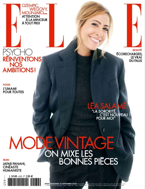 ELLE SPECIAL MODE Vintage Fall 2025 Léa Salamé Mode Fashion Beauty ...