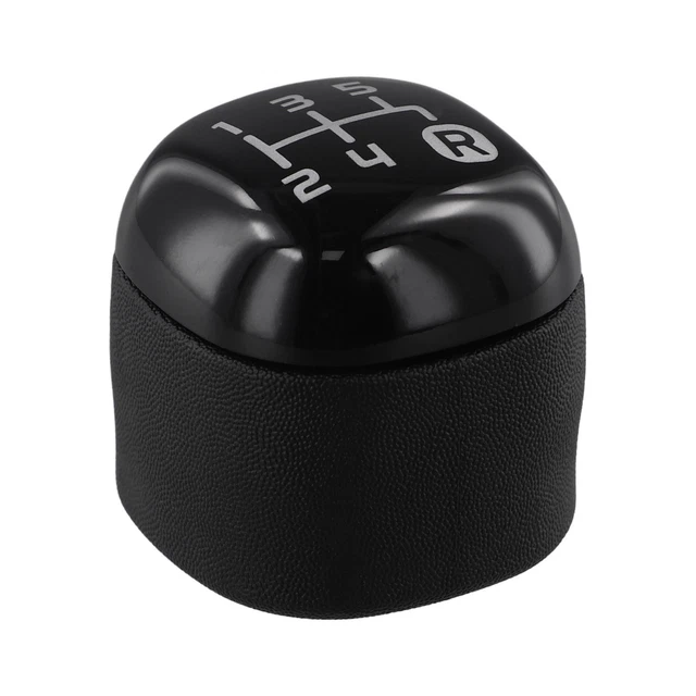 5 SPEED SHIFT Knob for Fiat For Panda 2012 Stylish Black Finish and ...